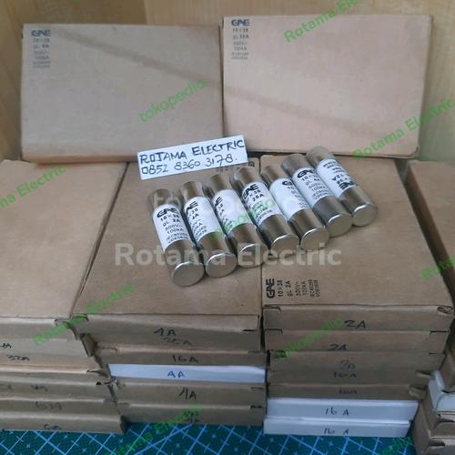 Jual GAE GERMANY FUSE KERAMIK 10 × 38 6A 500V FUSE LINK 10×38 6A 500V ...