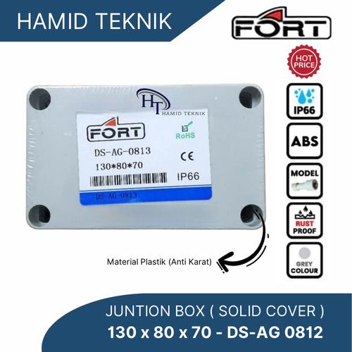 Jual Box Panel Juntion Plastik ABS 130 x 80 x 70 - FORT - Jakarta Barat - HAMID TEKNIK | Tokopedia