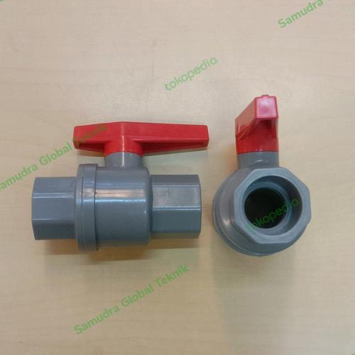 Jual Ball Valve Socket PVC 1" inch/ Stop kran socket pvc - Jakarta Barat - Samudra Global Teknik ...