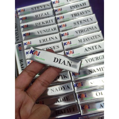 Jual Name Tag Magnet / Pin Nama Magnet / Name Tag PNS - Kota Semarang ...