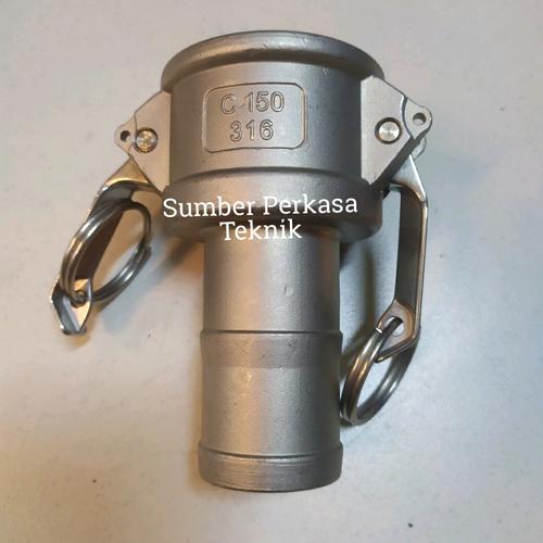 Jual Camlock Stainless SS316 Type C 75 ( 3/4"inch ) - Jakarta Barat ...