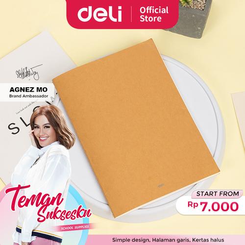 Jual Deli Buku Tulis / School Notebook A5 B5 Coklat Putih FB5 T16 T32 ...