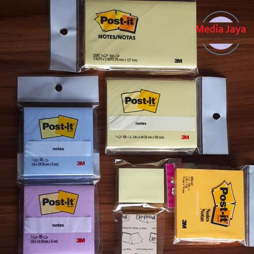 Jual Sticky Notes/ Tempelan Kertas Merk Post It/ 3M - 50x38mm - Kota ...