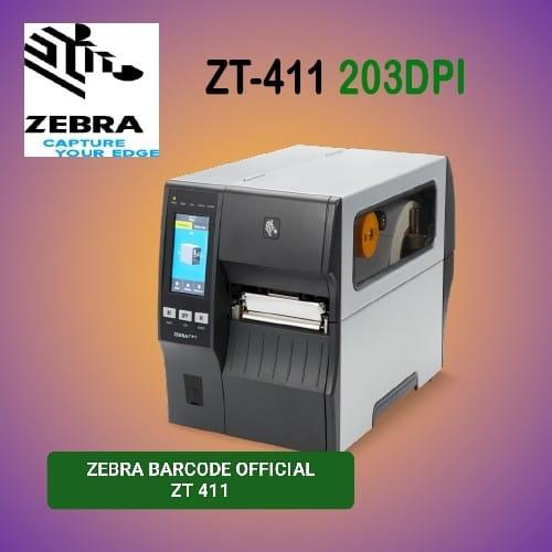 Jual ZEBRA ZT411 | ZT-411 203 DPI PRINTER BARCODE LABEL GARANSI Resmi ...