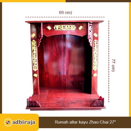 Jual Tempat Altar Rumah Altar Meja Sembahyang Dewa Bahan Kayu 27 inci ...