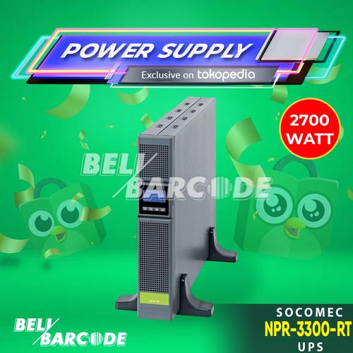 Jual Socomec Netys PR 3300 2U Rack Mount Tower NPR-3300-R UPS 2700watt ...