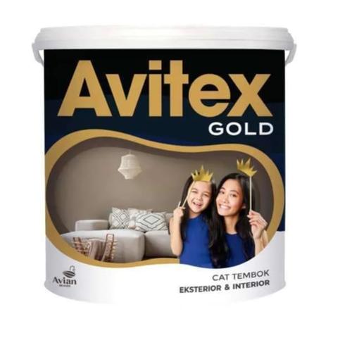 Jual Cat Tembok Avitex Gold Int Ext 700 Azure Blue - Galon - 5kg - Kota ...