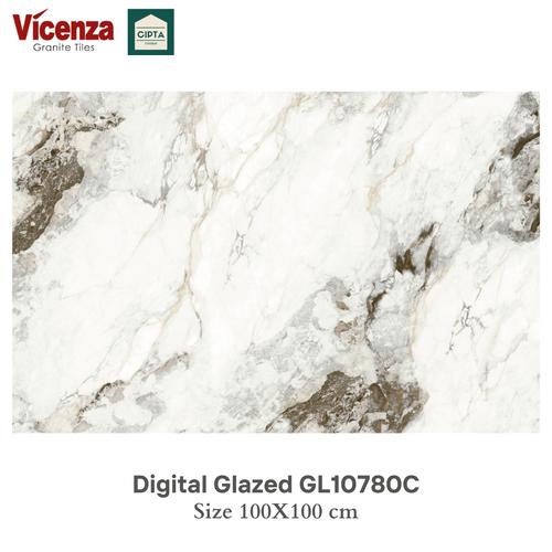 Jual Granite/ Granit Tile 100x100 cm Lantai Digital Glazed Carrara ...
