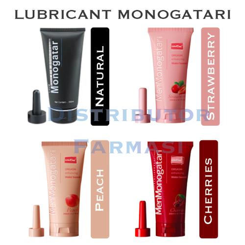 Jual Lubricant Love Monogatari Friut Flavor Rasa Strawberry Peach ...