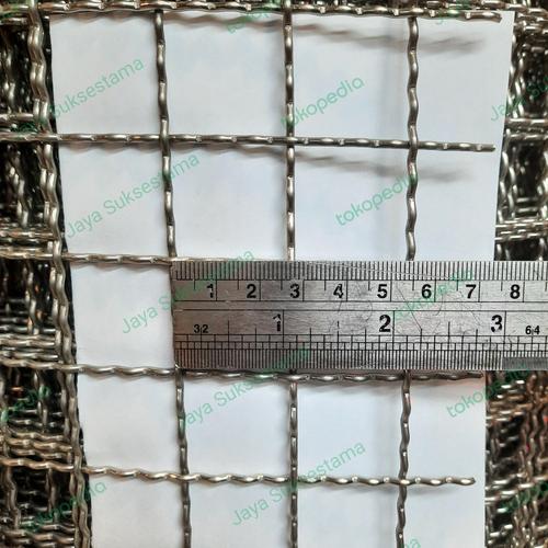 Jual Wiremesh Anyam Cacing 25mm x 25mm Dia. Kawat 2mm Stainless SS 304 ...