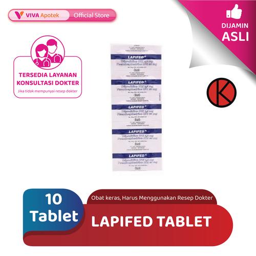 Jual Lapifed / Pilek / Flu / Hidung Tersumbat (10 Tablet) - Jakarta ...