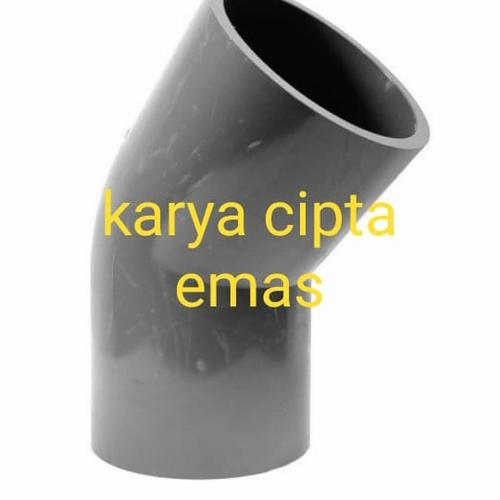 Jual Elbow PVC AW 45° derajat 1"inch - Jakarta Barat - karyaciptaemas ...