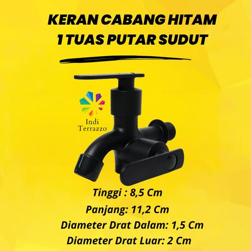 Jual INDI TERRAZZO KRAN AIR KERAN WASTAFEL TIPE KERAN CABANG HITAM 1 ...