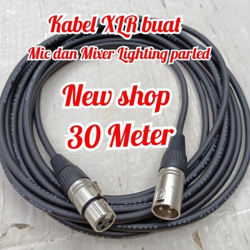 Jual Kabel Audio Mixer Lampu Parled Dan Mixer Lighting Canon Male To ...