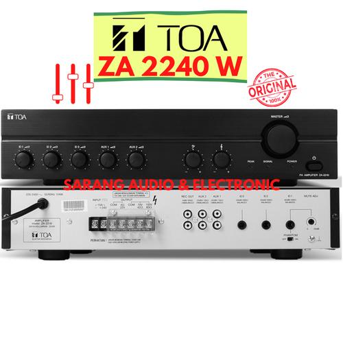 Jual AMPLIFIER AMPLI TOA ZA2240W ORIGINAL TOA ZA 2240 W 240watt ZA2240 ...
