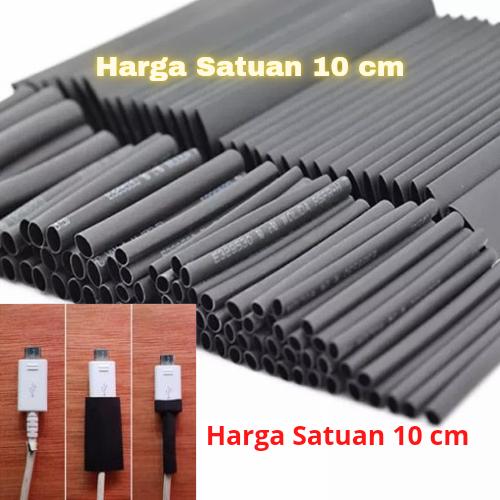 Jual Heatshrink 40mm Heat Shrink Isolasi Selongsong Bakar 40 mm Satuan ...