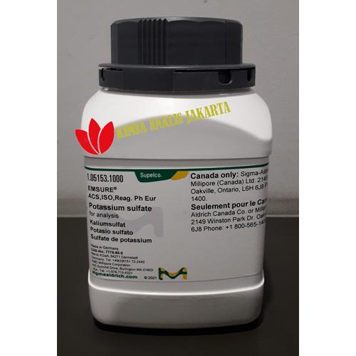 Jual KALIUM SULFATE - POTASSIUM SULFATE ( K2SO4 ) 1 Kg - MERCK 1.05153. ...
