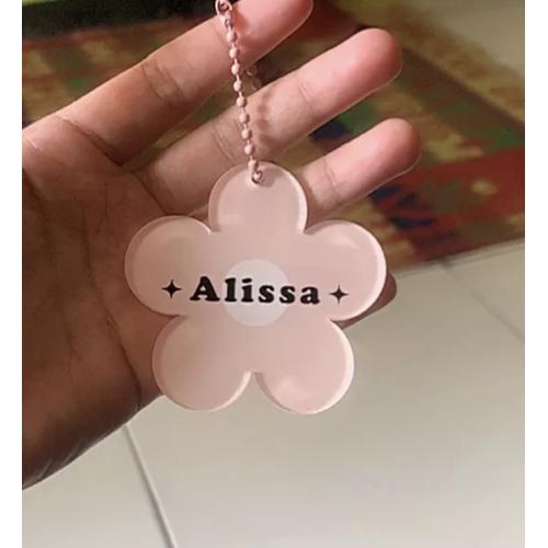 Jual BESI MERICA TAG PRINTING BUNGA DAISY/ GANTUNGAN FREE NAMA ...