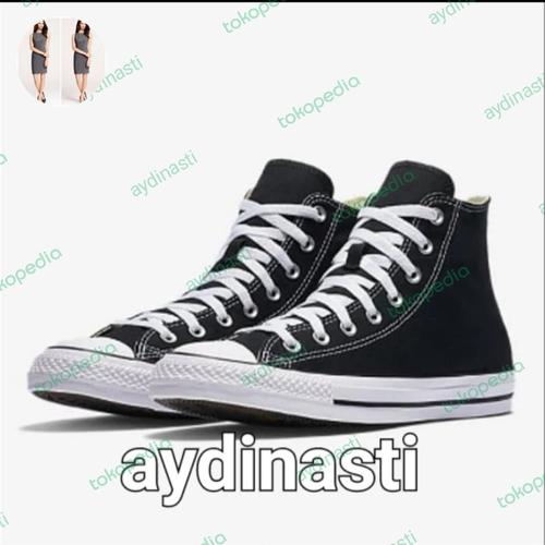 Jual SEPATU UKURAN 47 45 46 44 CONVERSE BLACK UKURAN BESAR JUMBO ...