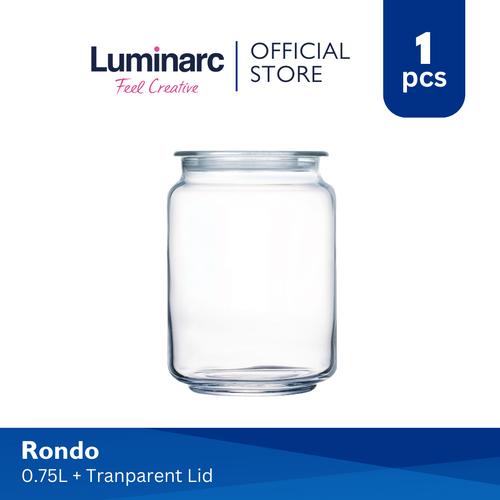 Promo Luminarc Rondo - Pot 0.75 L Transparent Lid - 1pcs - Kota ...