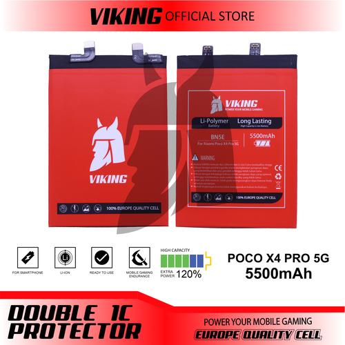 Promo VIKING Baterai Xiaomi Redmi Note 11 Pro 5G BN5E Double Power ...