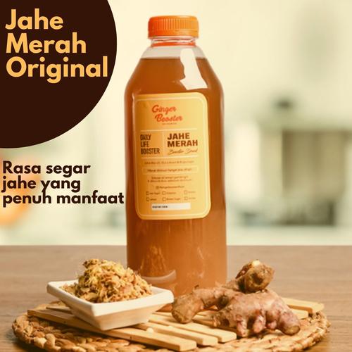 Jual Ginger Booster Jahe Merah Original Ready to drink 1 liter - Kab ...