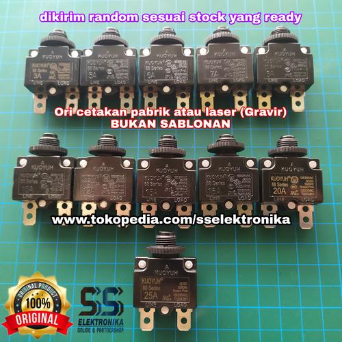Jual Thermal Circuit Breaker Overload MCB 8A Kuoyuh Relay 88 Series ...