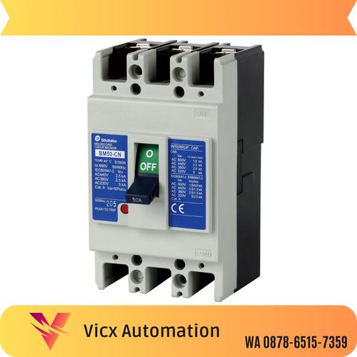 Jual MCCB Shihlin BM50-CN (380V 2,5kA, 220V 5kA) 3P 40A ~ 50A - Jakarta Barat - Vicx Automation ...