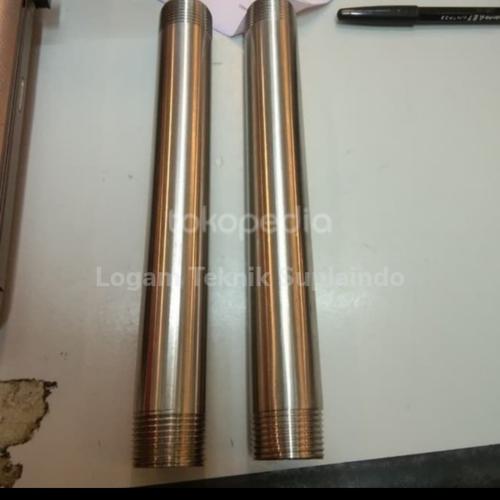 Jual Pipa Neppel SS304 (20cm) Uk 3 Inch / Pipe Thread SS 304 - Jakarta ...