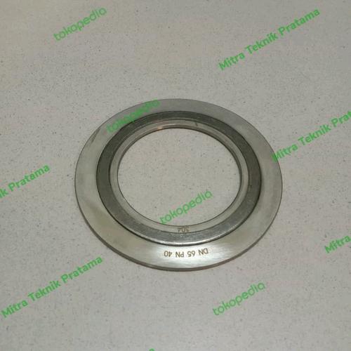 Jual SWG PN40 1/2 inch DN15 Stainless 304 / Spiral Wound Gasket PN 40 ...