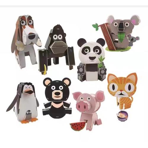 Jual Puzzle 3D DIY Kertas Lipat Puzel 3 Dimensi Mainan Edukasi Anak ...