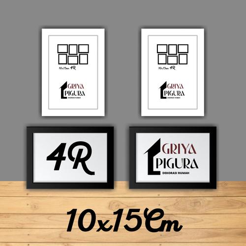 Jual BINGKAI FOTO 4R PIGURA (10x15cm) Pigora Frame - Putih, Tanpa Kaca ...