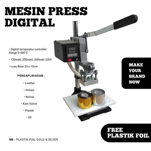 Jual mesin press stamping emboss kulit - Kab. Gresik - CNC CUSTOM ...