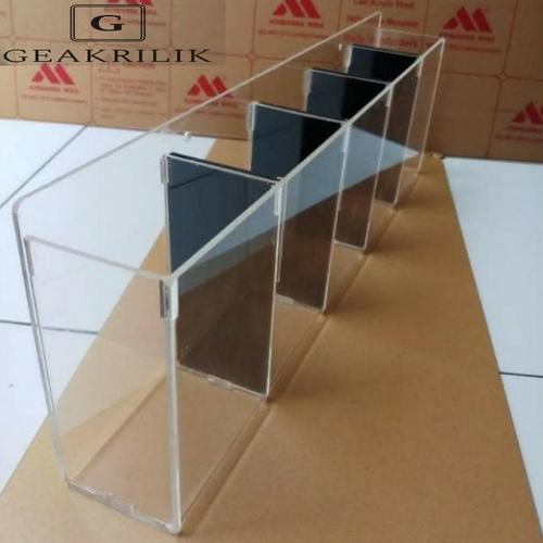 Jual Soliter Akrilik Soliter Cupang 6 kamar mini Soliter Selfie ...