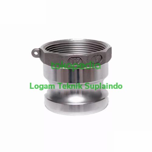 Jual Camlock Aluminium Type A 2 Inch / Camlock Fitting Aluminium ...