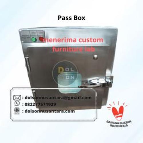 Jual Pass Box Laboratorium Medis Stainless 70 x 70 700 Interlock UV ...