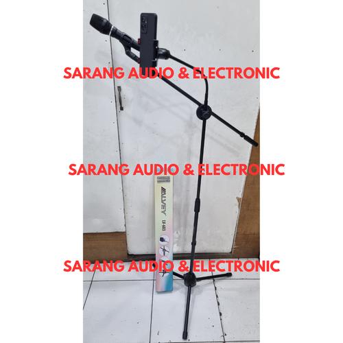 Jual STAND MIC TRIPOD LANTAI ALVEY LV603 LV 603 ORIGINAL FULL BESI ...