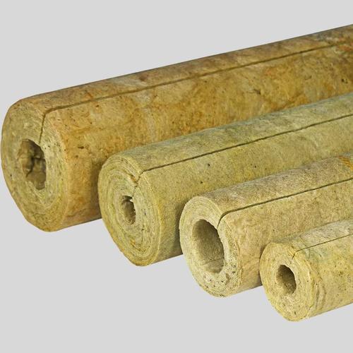 Jual Rockwooll pipe 2" x 50 mm x 1 meter density 100 (rockwool batangan ...