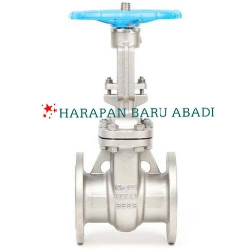 Jual Gate Valve SS304 JIS 10K Flange 6" inch / Gate Valve Stainless JIS ...