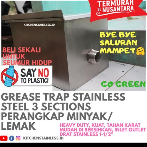 Jual 13 unit Grease trap 30x30x25 cm - Kab. Tangerang ...