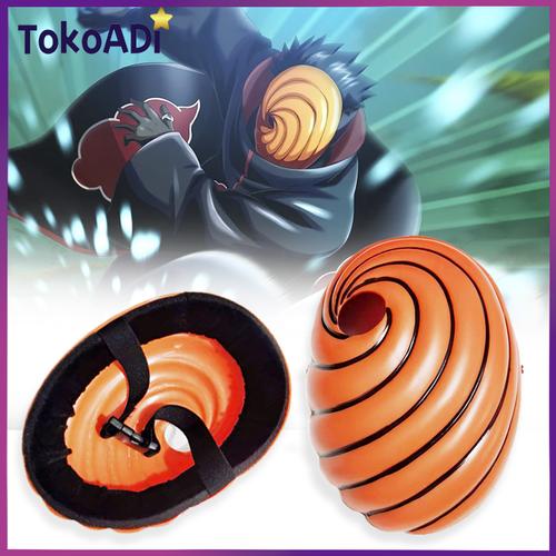 Jual Mask Obito Orange Tobi Obito Uchiha Naruto Cosplay Akatsuki Naruto ...