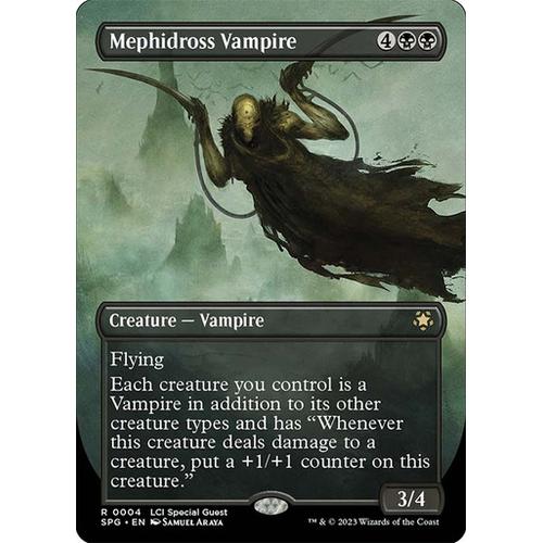 Jual Mephidross Vampire (Borderless) | R | MTG LCI Special Guest - NON ...