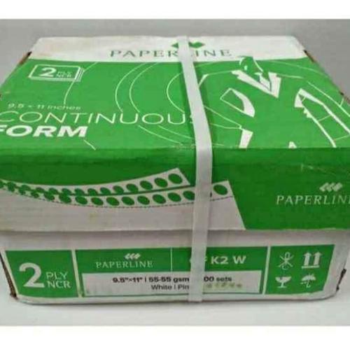 Jual KERTAS CONTINUOUS FORM RANGKAP 2 NCR 2 PLY 9.5 X 11/2 PRS PUTIH ...