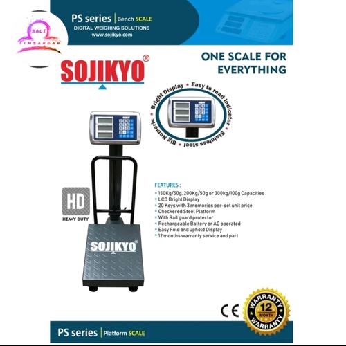 Jual Timbangan digital duduk 150kg Sojikyo PSRG150 Floor Digital Scale - Kota Denpasar ...