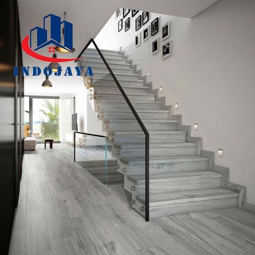 Jual keramik tangga motif kayu 30x80 30x100 keramik list custom ukuran ...