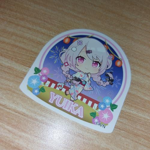 Jual Mini Sticker VTuber Nijisanji Yuika Shiina Kimono - Kota Denpasar ...
