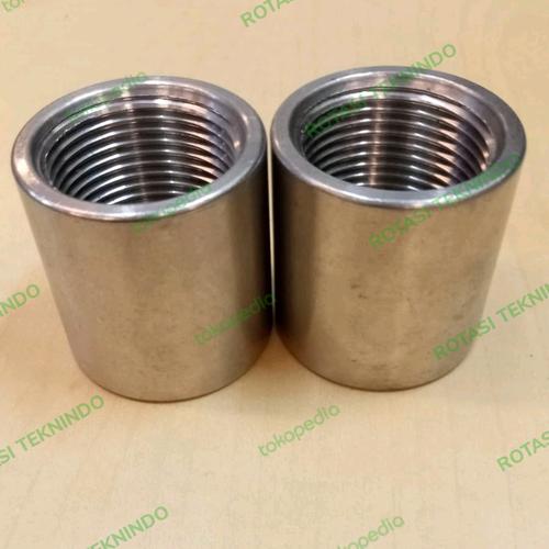 Jual Socket Stainless Drat dalam SS304 Drat 1/2" inch / Socked ...