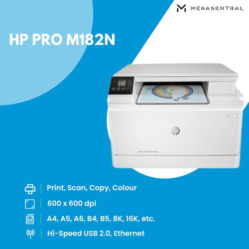 Jual Printer HP Color LaserJet Pro MFP M182n M 182n (Print, Scan, Copy ...
