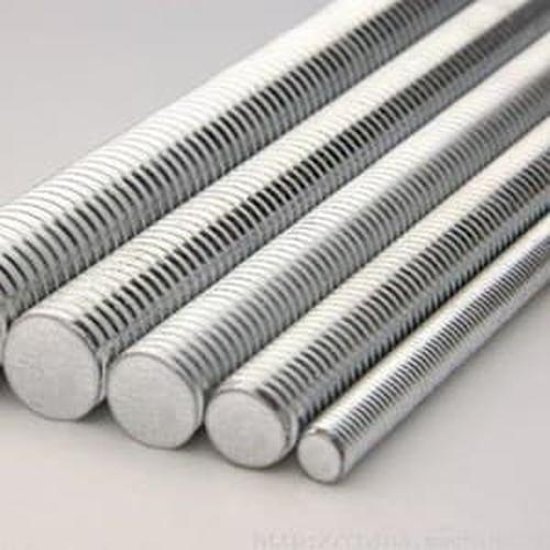 Jual AS DRAT STUD BOLT THREADED ROD 1 meter dia. M5 besi Galvanized ...