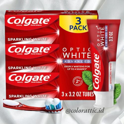 Jual COLGATE OPTIC WHITE FROM USA - Jakarta Utara - COLORATTIC | Tokopedia